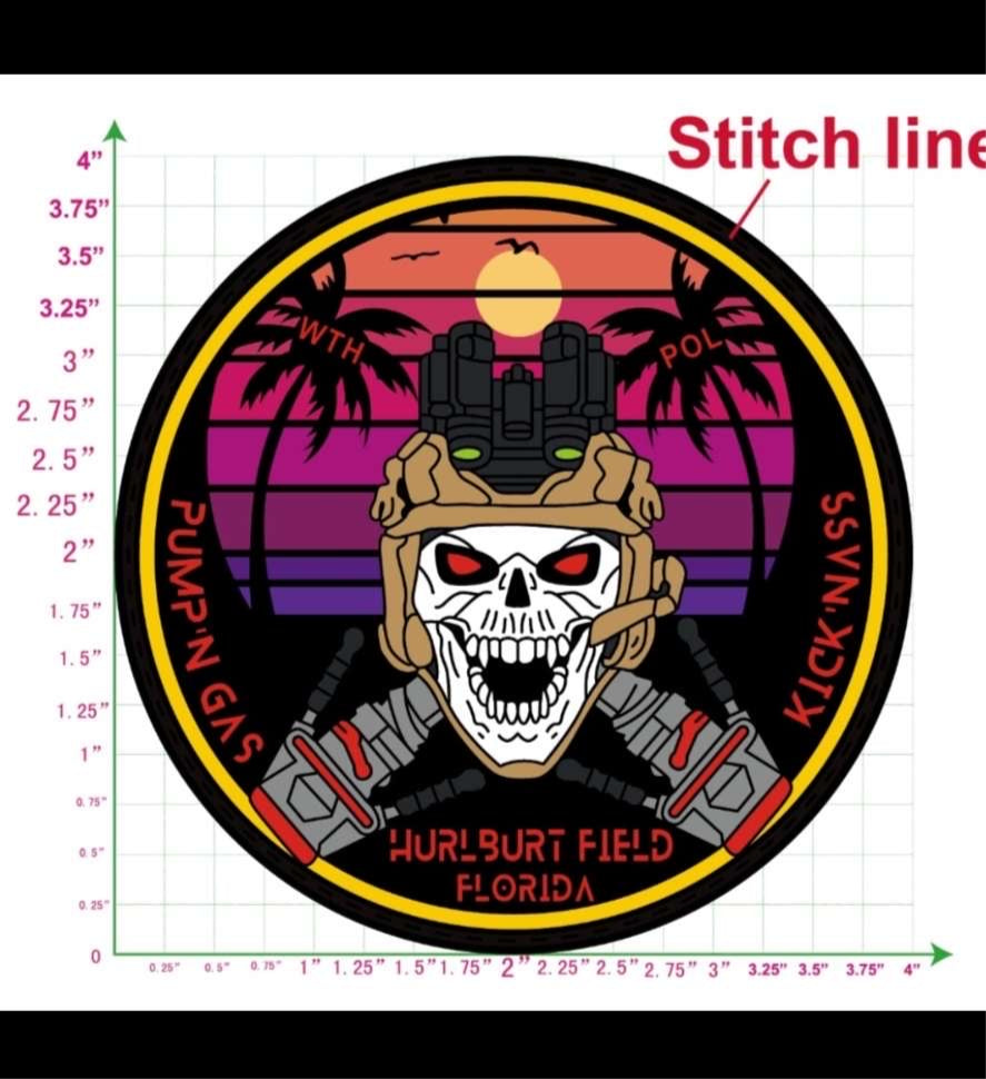 Hurlburt Field Patch! – VALHALLA PATCHES.Co