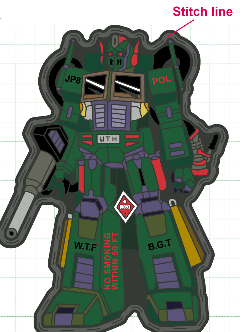 R-11 Prime POL patch – VALHALLA PATCHES.Co